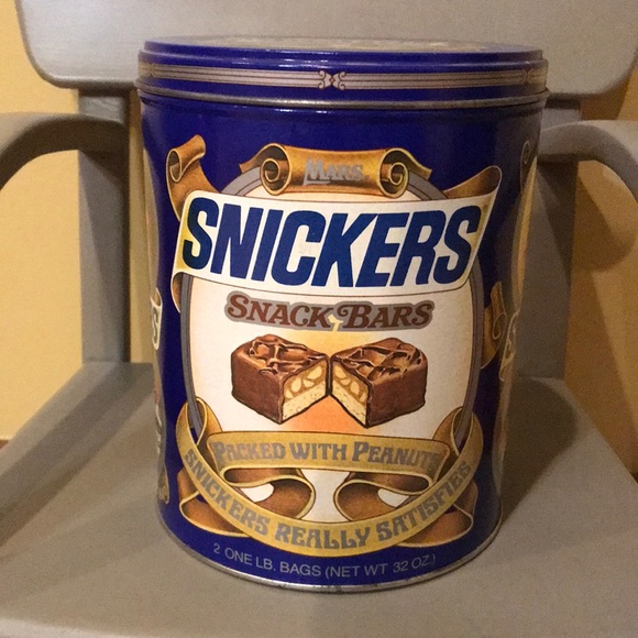 Other | Vintage Snickers Tin | Poshmark